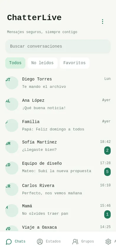 ChatterLive Messenger