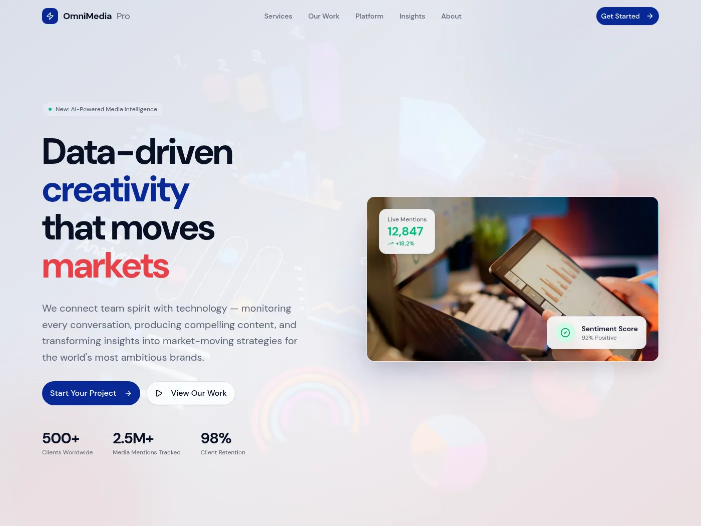 OmniMedia Pro Showcase