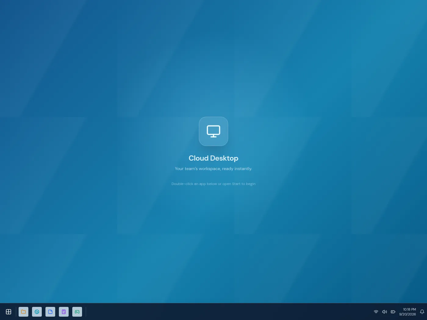 Win10 Cloud Desktop