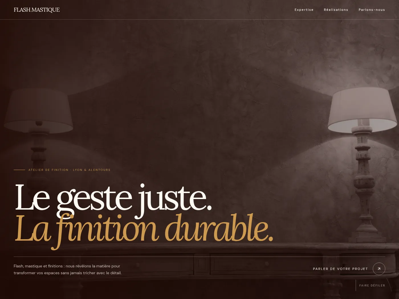 FlashMastique Pro Site
