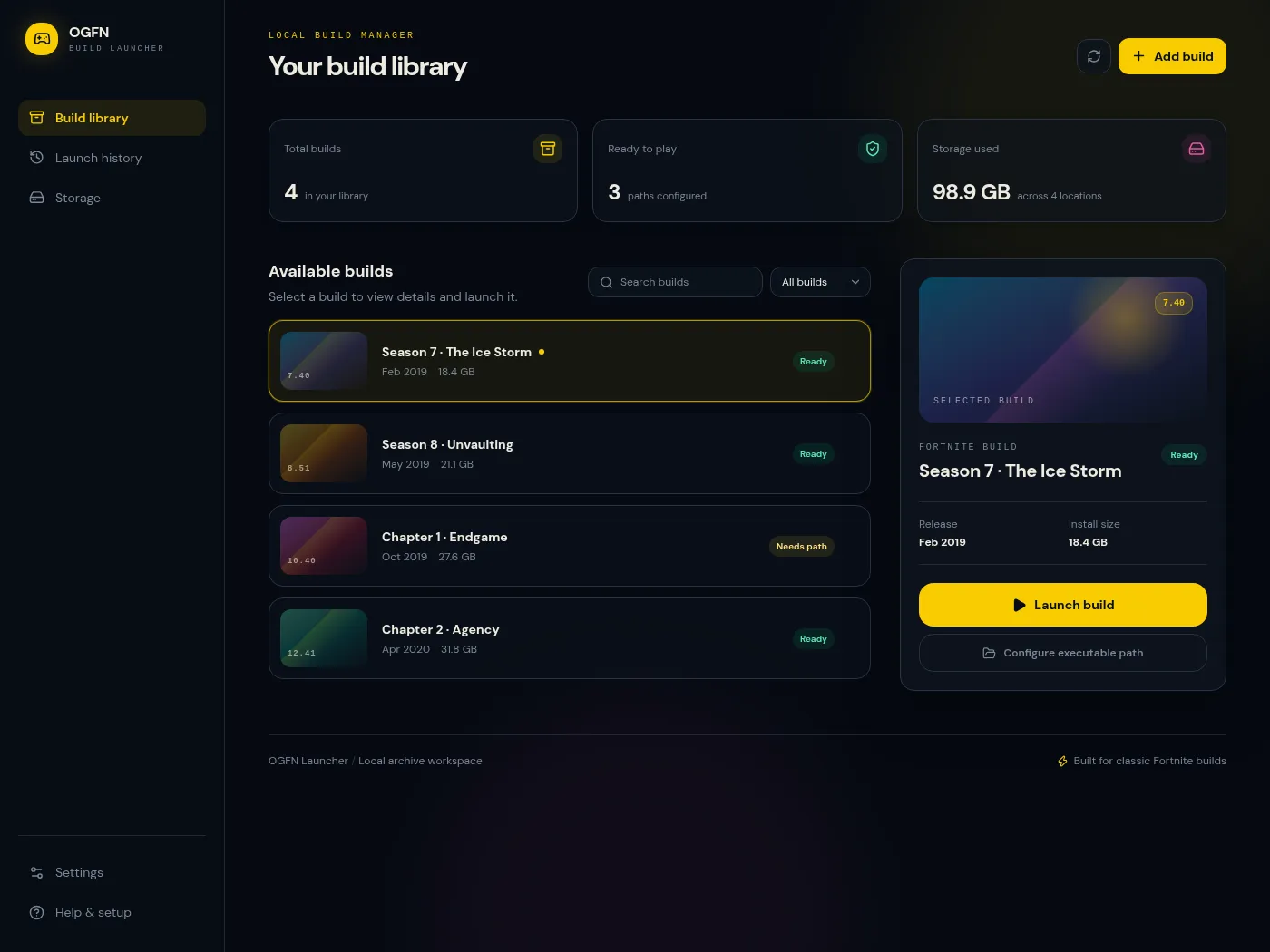 OGFN Build Launcher