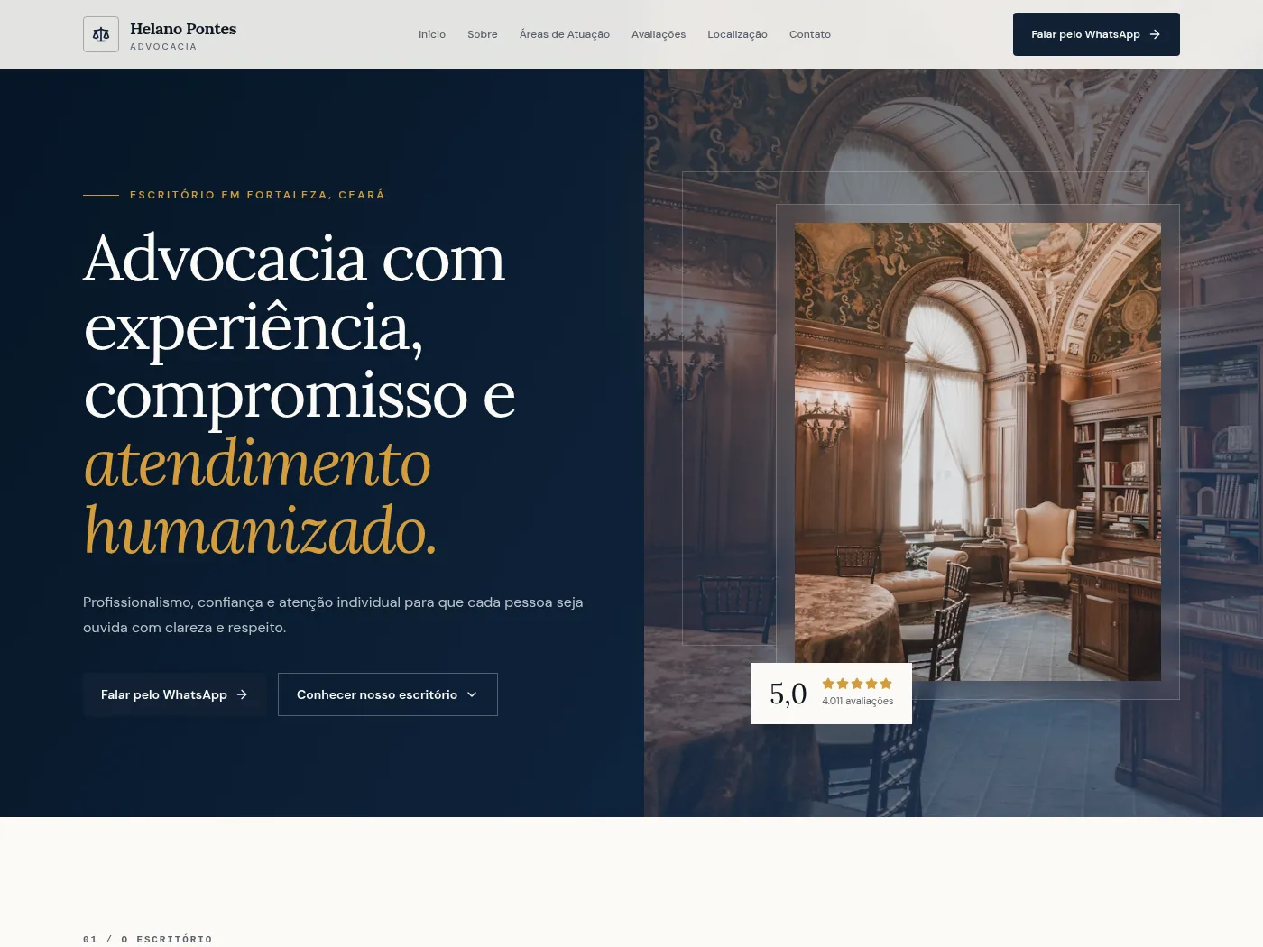 Helano Pontes Advocacia Site