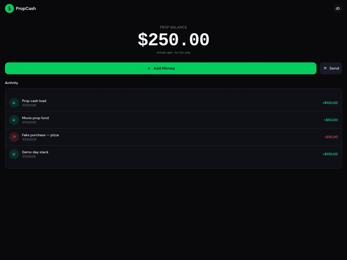 PropCash Wallet