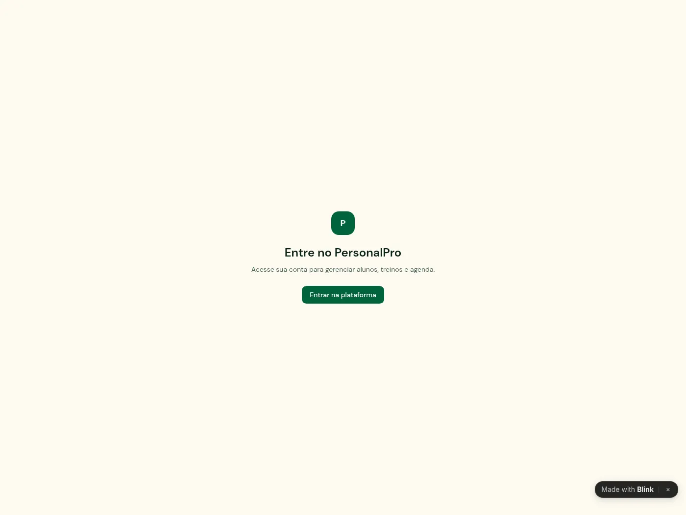 PersonalPro SaaS Platform