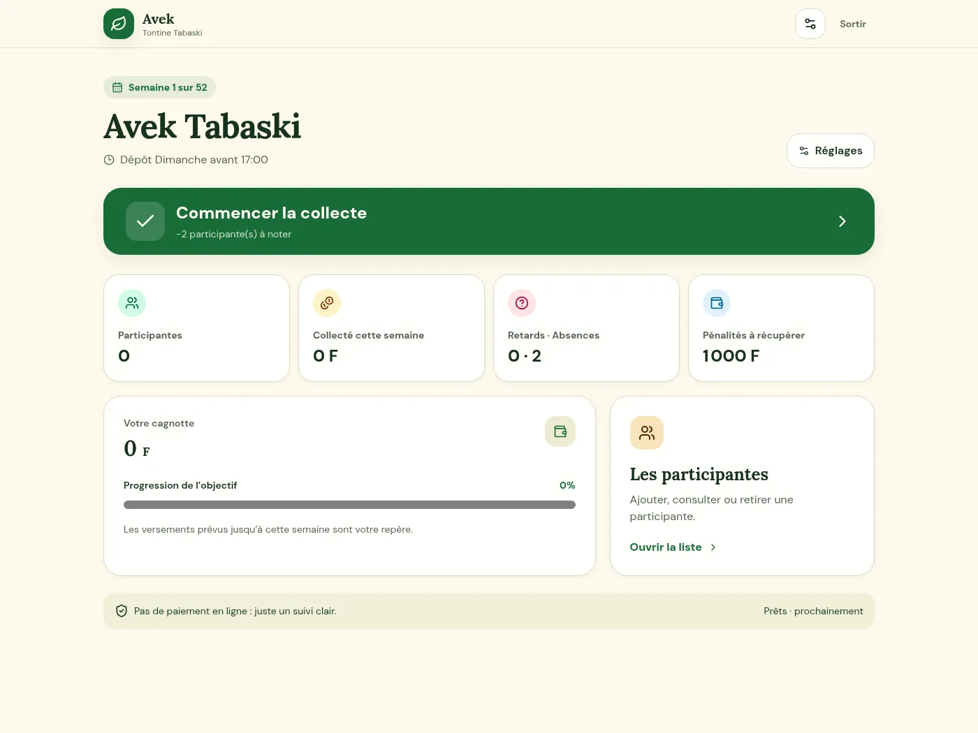 Avek Tontine Tabaski