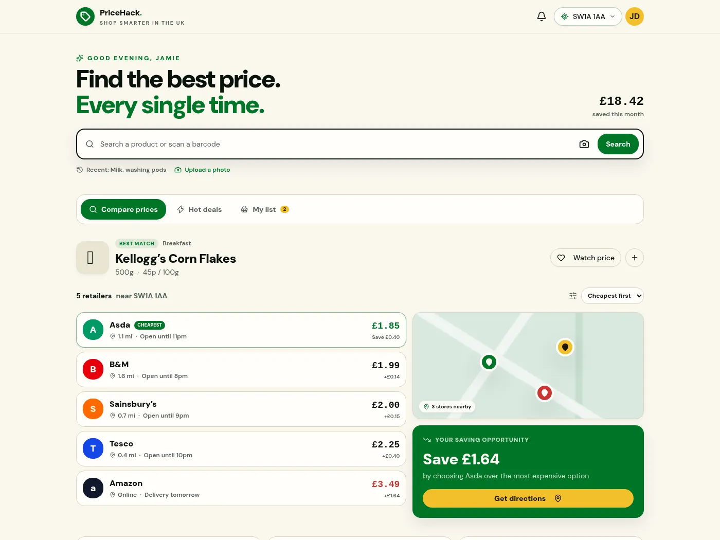 PriceHack Mobile