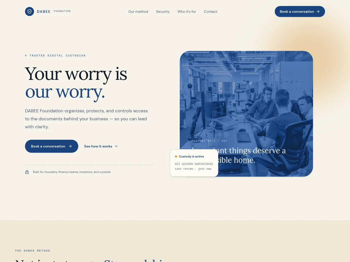 PRD Website Launch