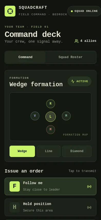 SquadCraft: Mobile Bedrock Addon