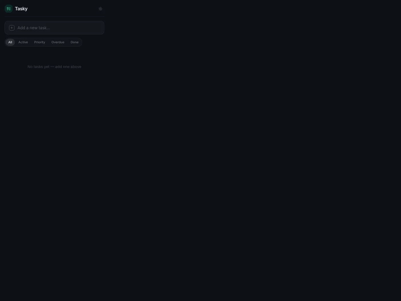 Tasky Chrome To-Do