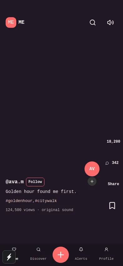 ME Social Video App