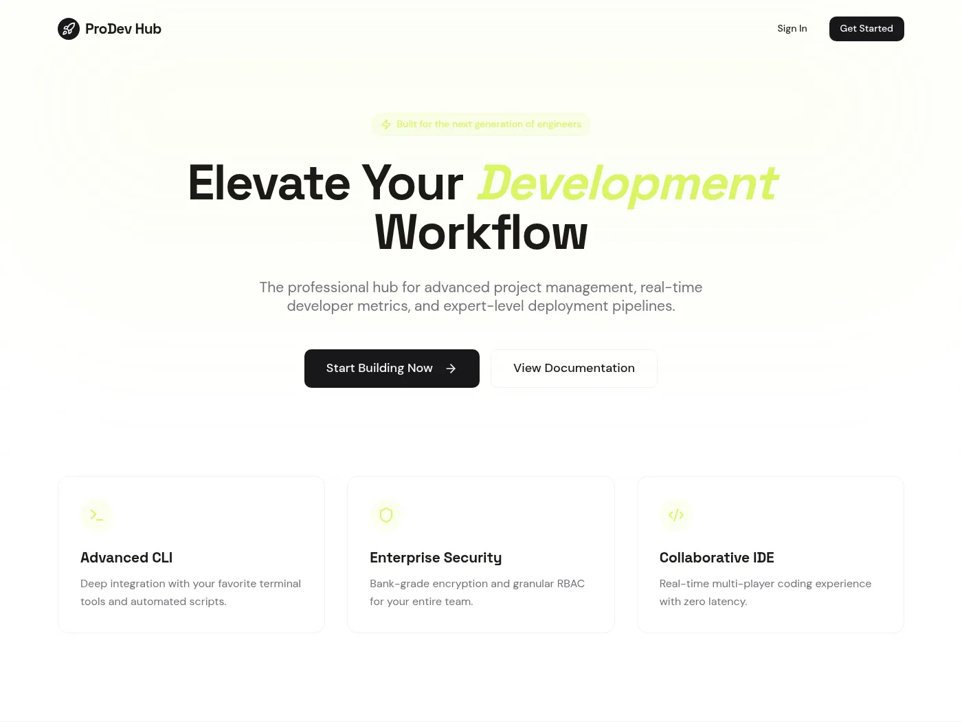 ProDev Hub