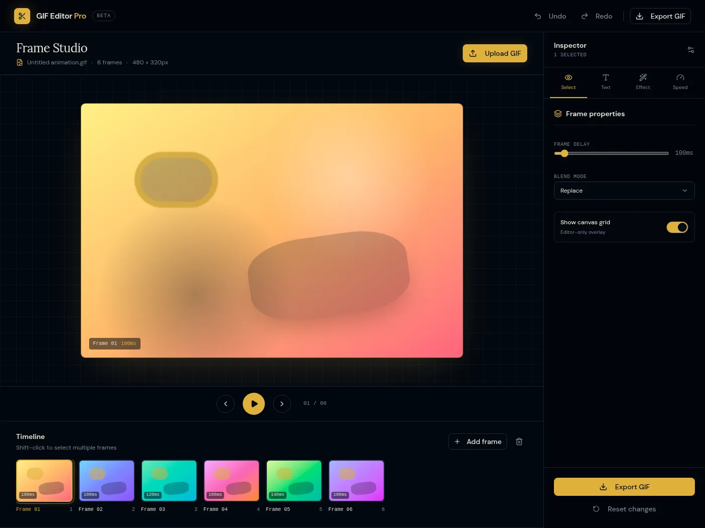 GIF Editor Pro