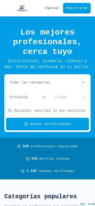 Trabajos YA Mobile