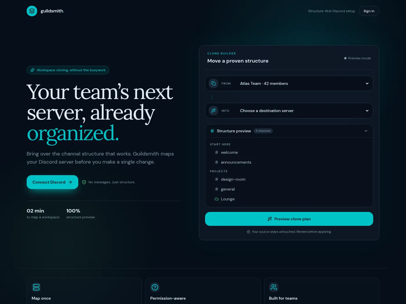 Discord Server Cloner