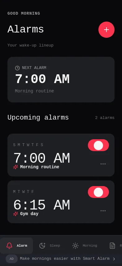 Smart Alarm Buddy