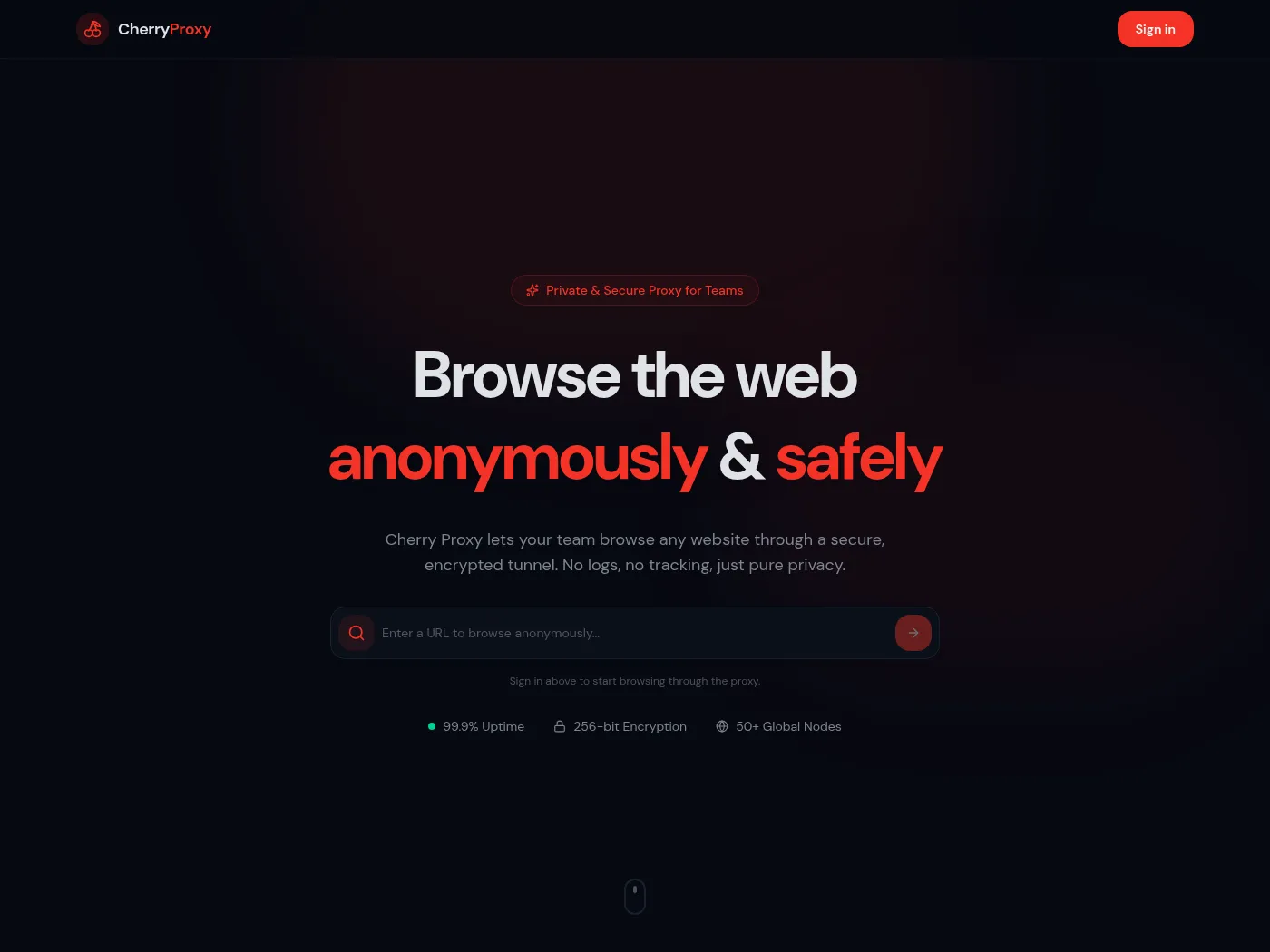 Cherry Proxy Web