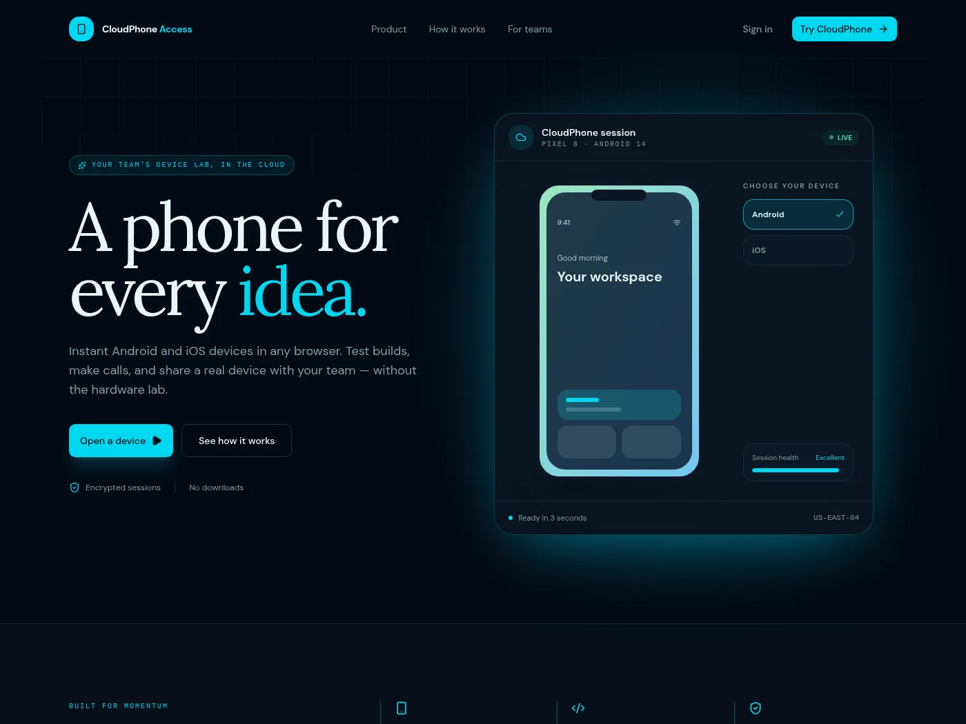 CloudPhone Access