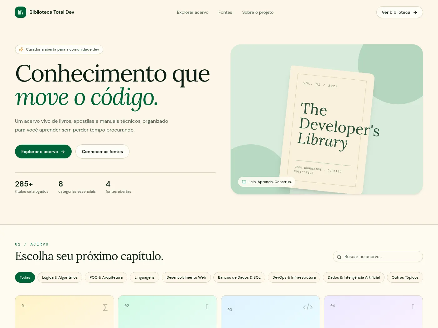 Biblioteca Total Dev Scraper