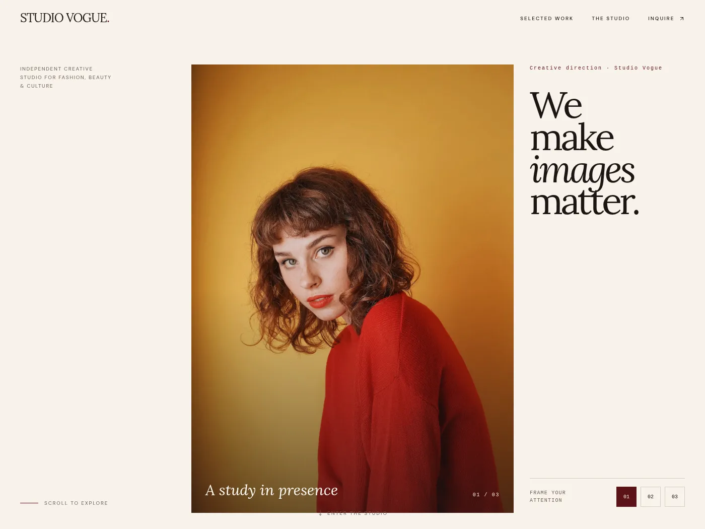 Studio Vogue Portfolio