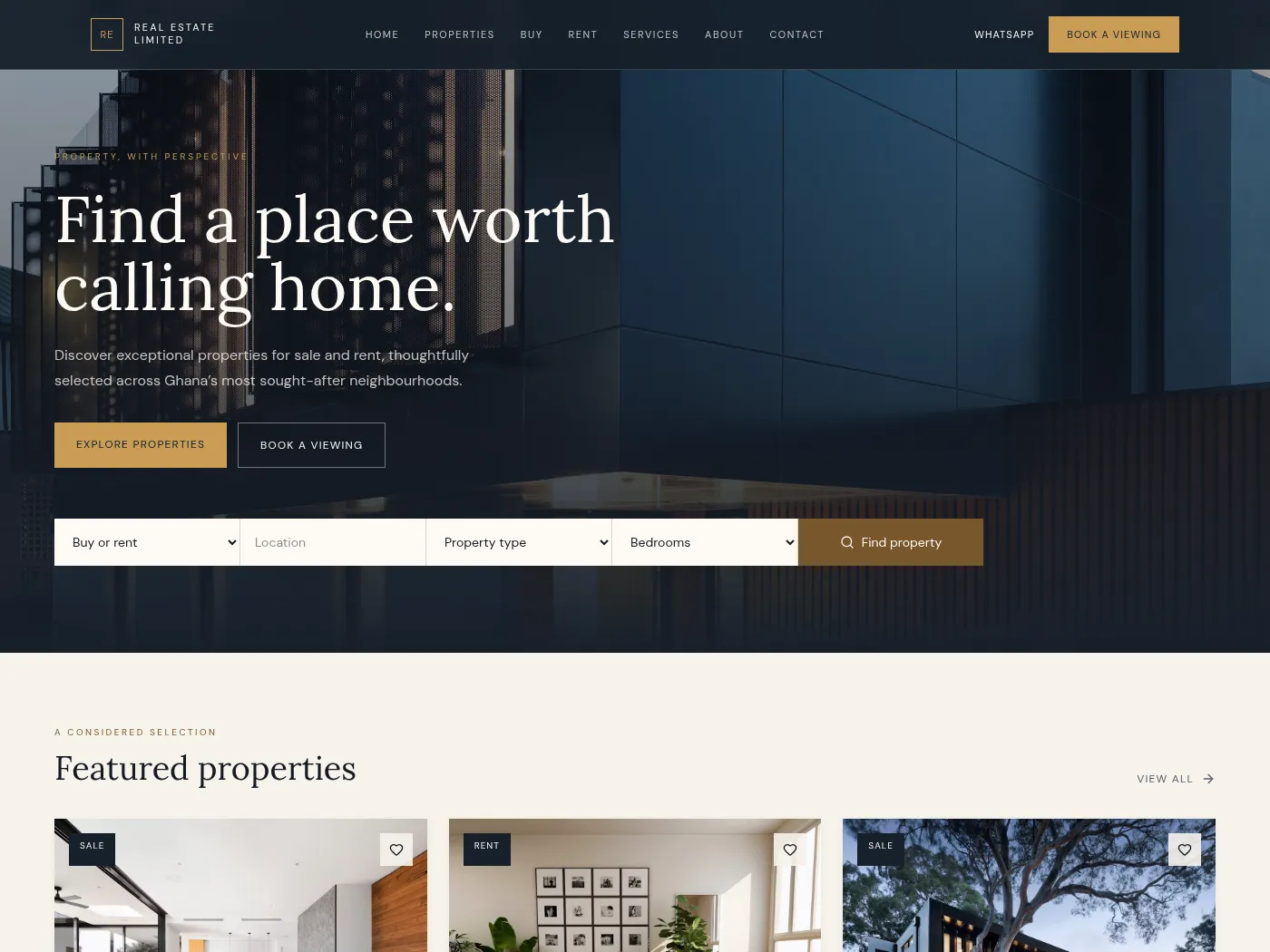 Estate Luxe Platform