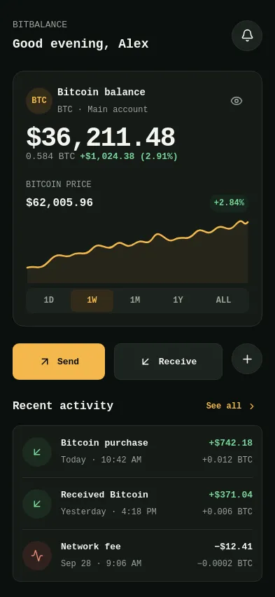 BitBalance Mobile
