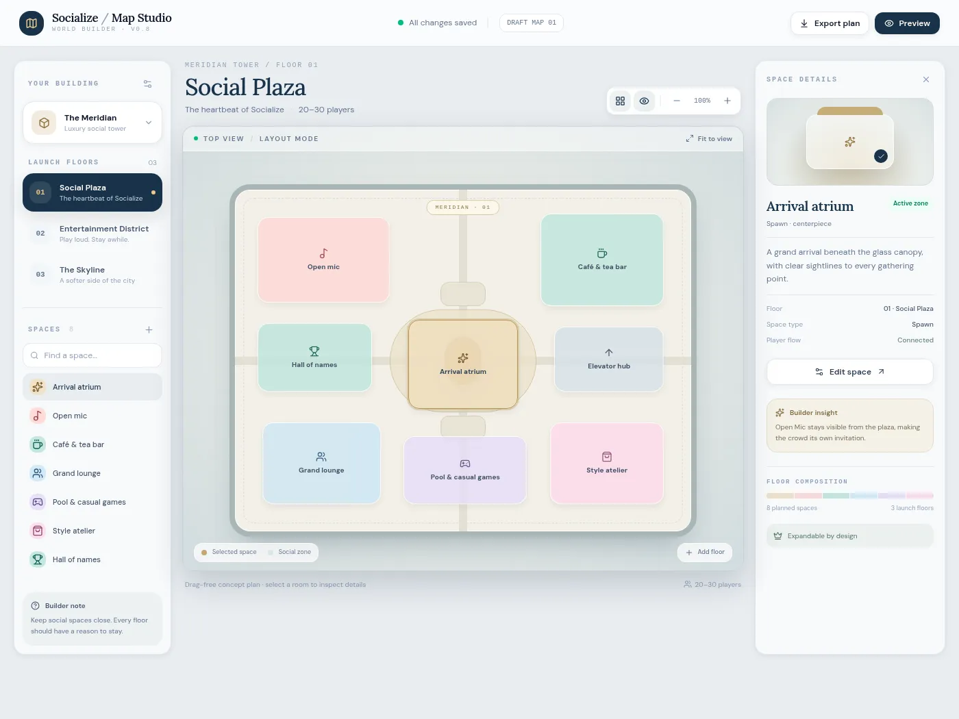 Map Layout Builder