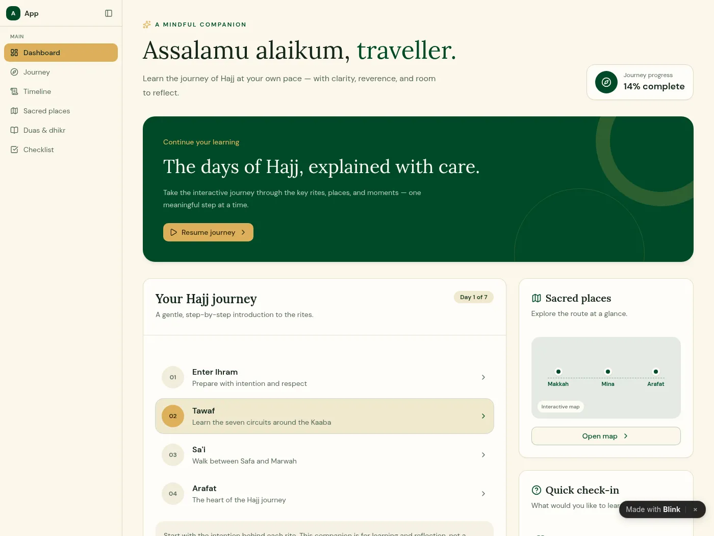 Hajj Journey Companion