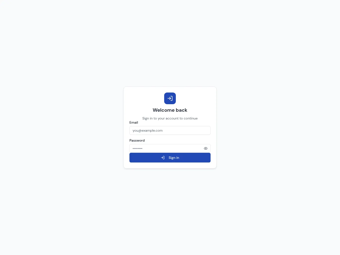 React Auth Dashboard