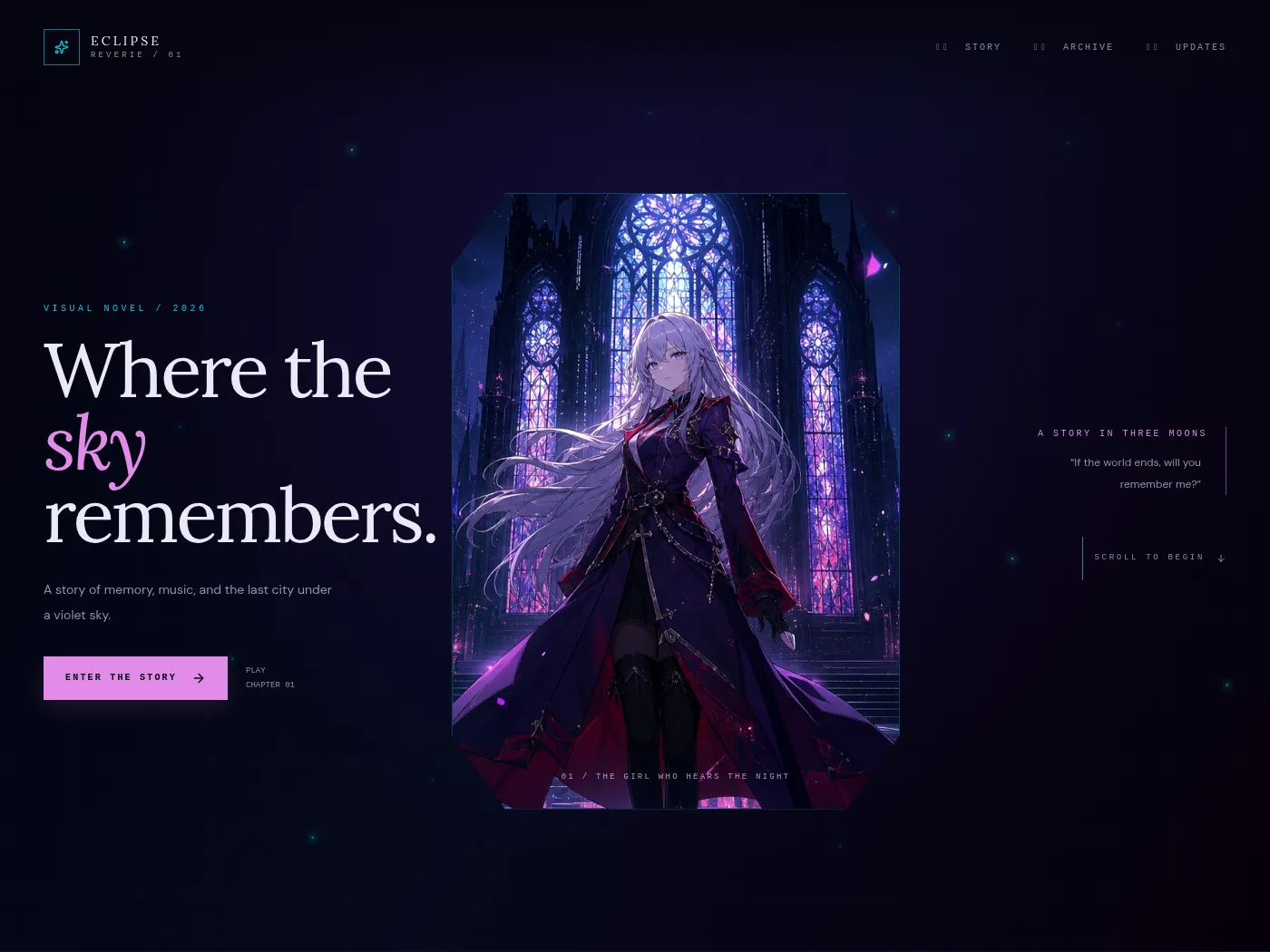 NeoVisual Novel Web