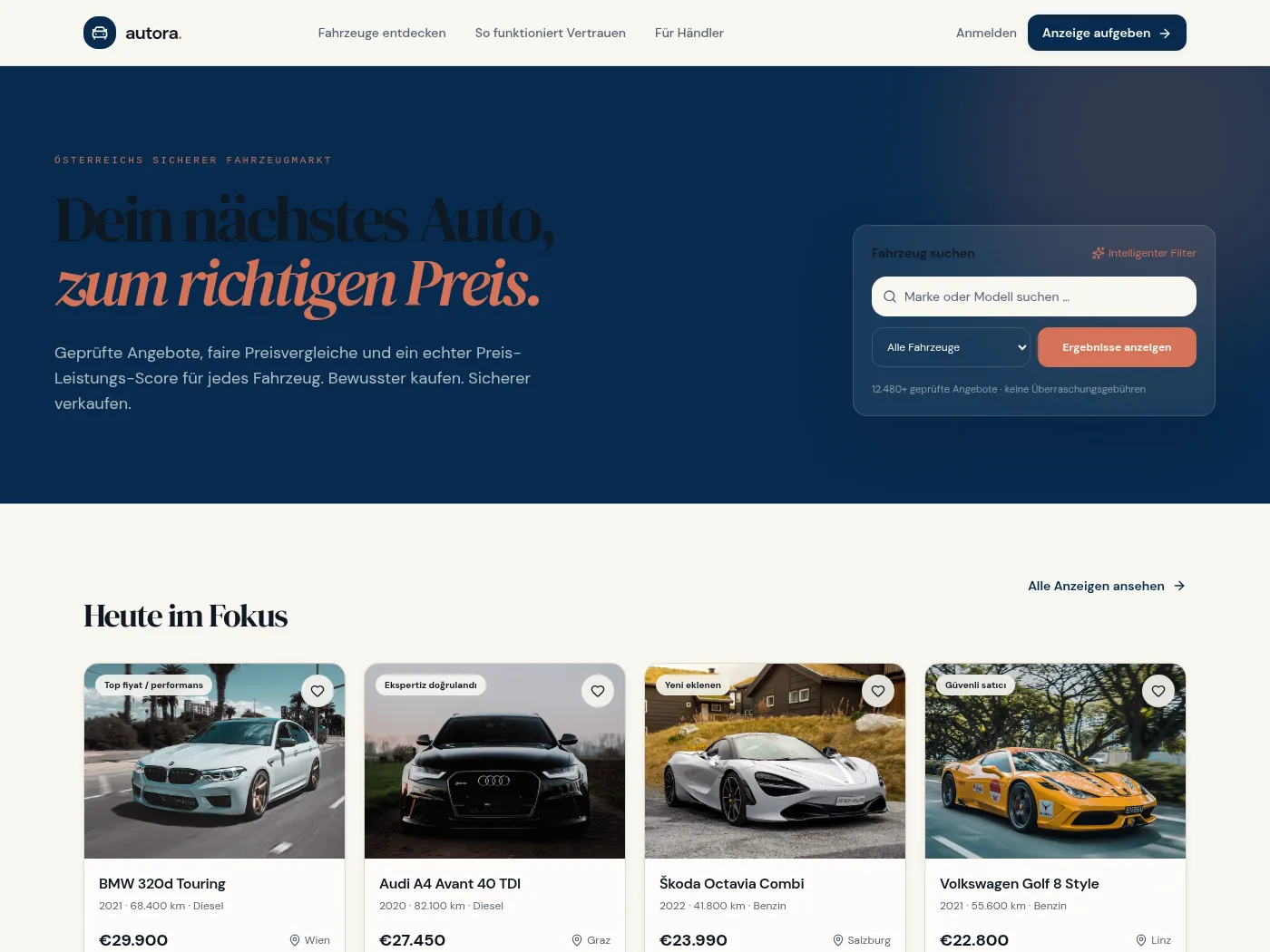 Avusturya Auto Marketplace