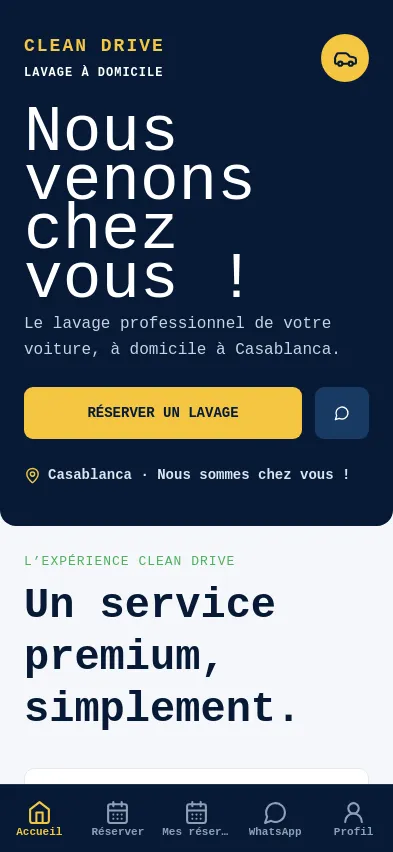 Clean Drive Mobile