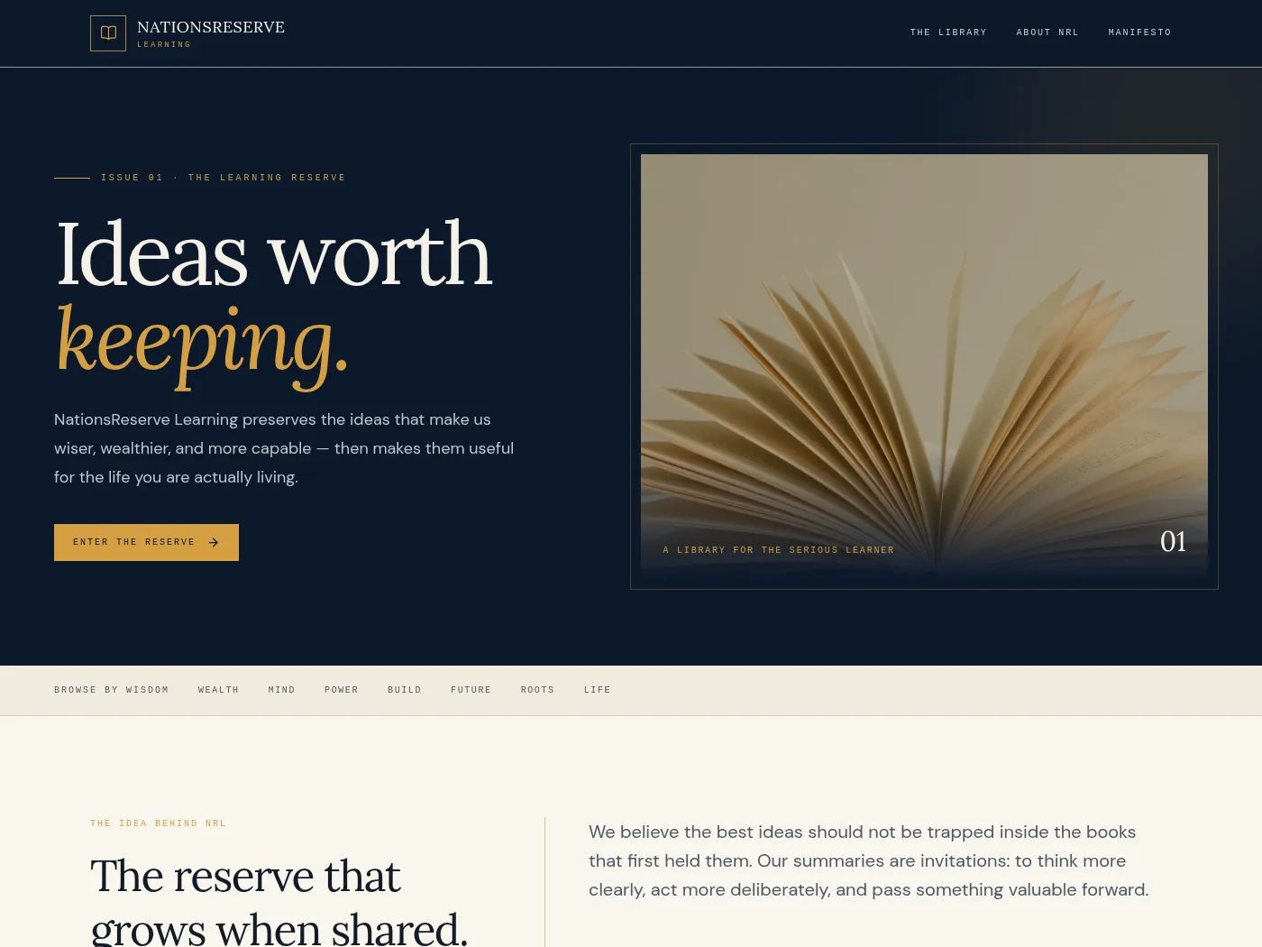 Nations Reserve Blog