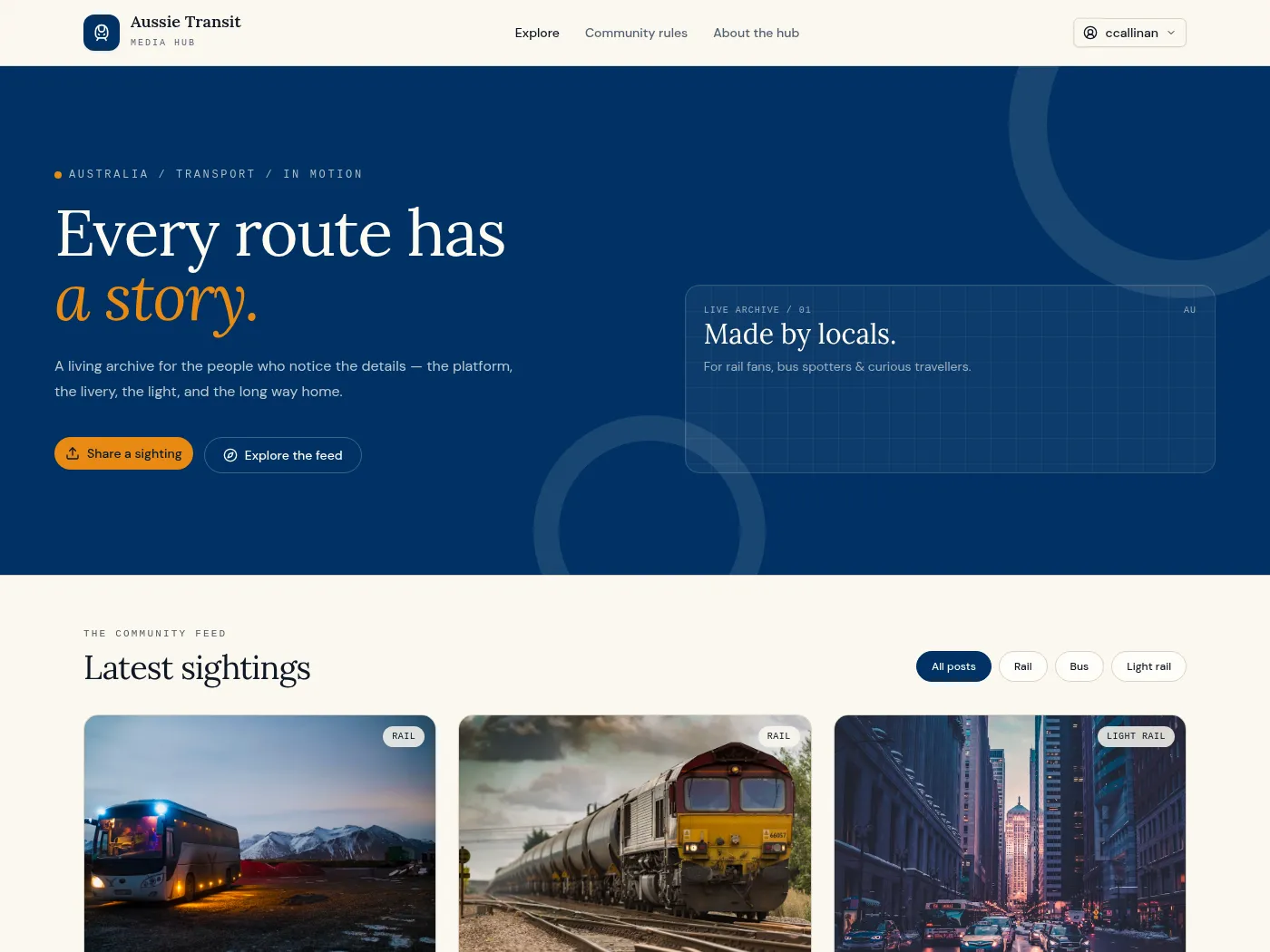 Aussie Transit Media Hub