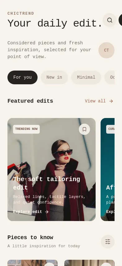 ChicTrend Mobile