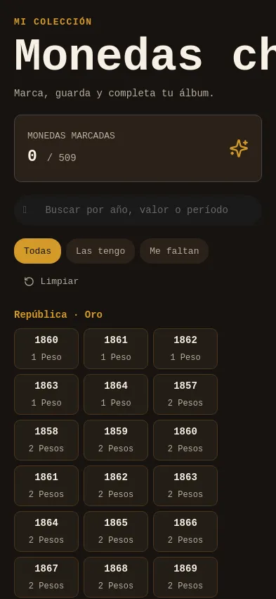Coin Collector App