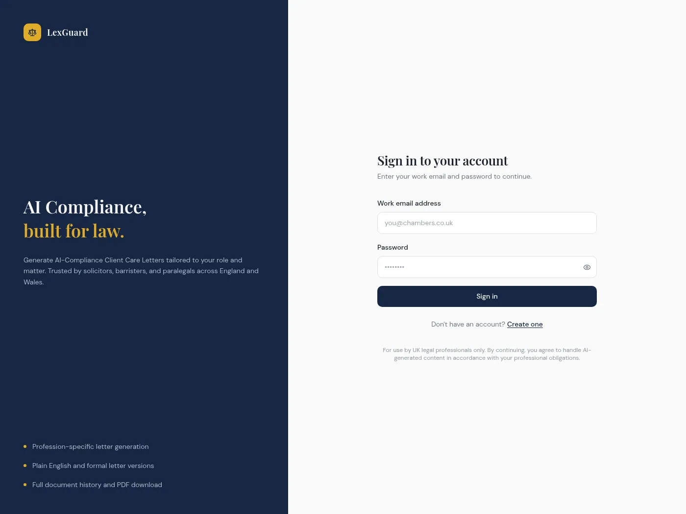 LexGuard AI Compliance Tool