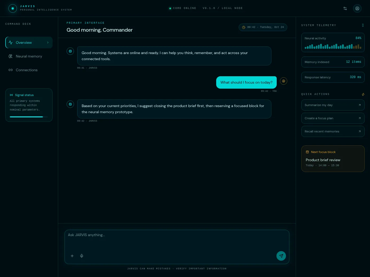 Jarvis AI Assistant