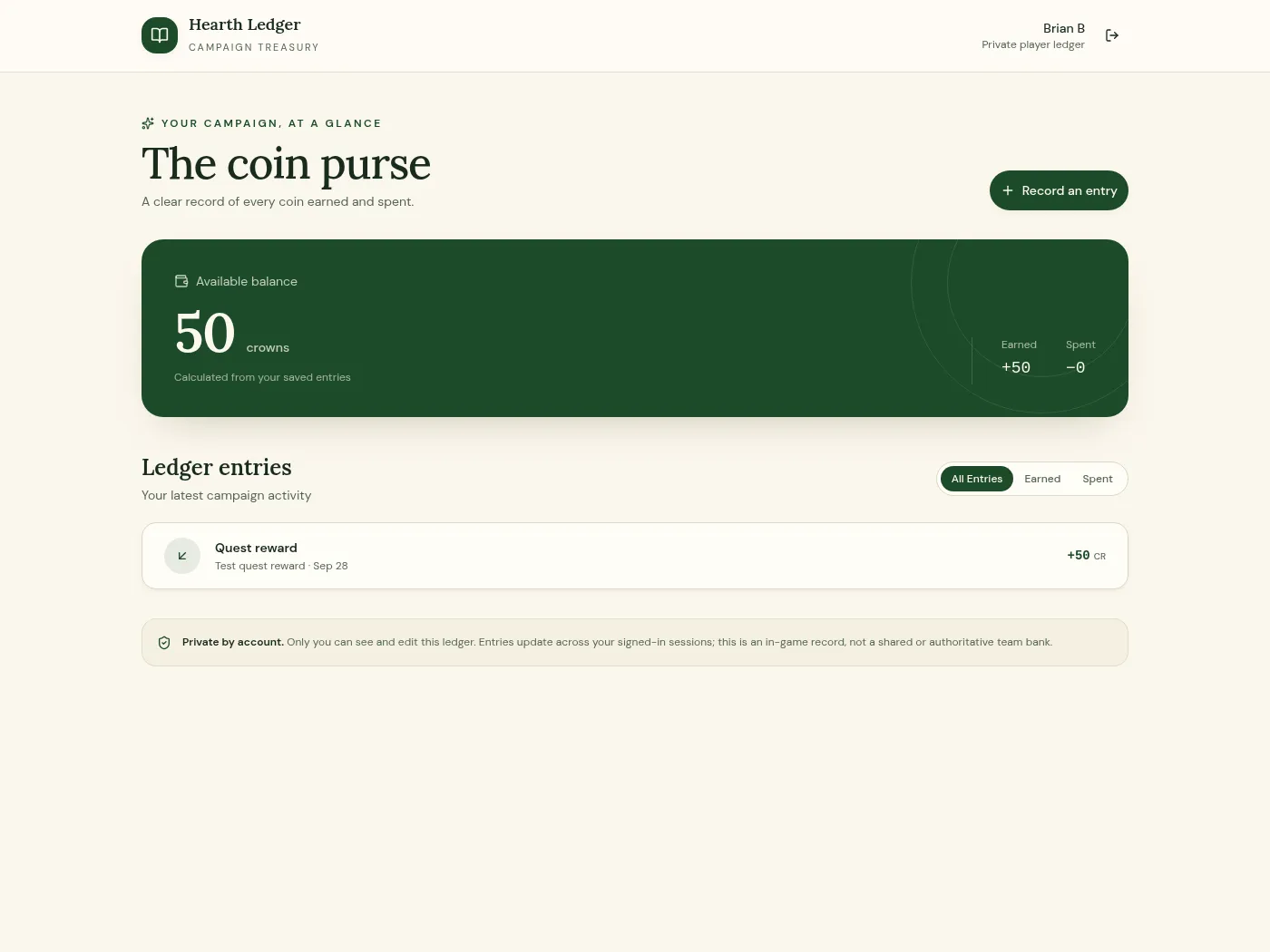 LARP Wallet Exchange