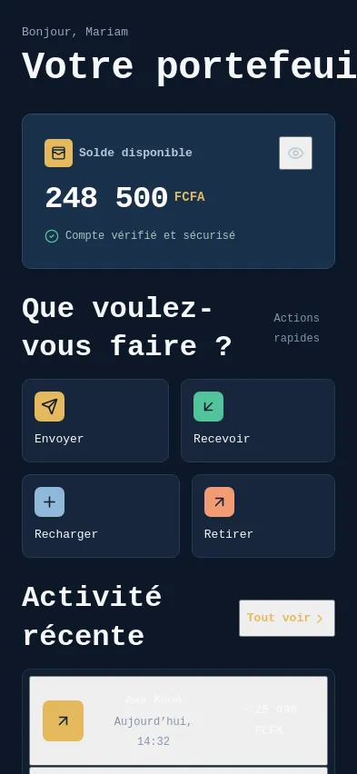 MoneyPay Mobile Wallet