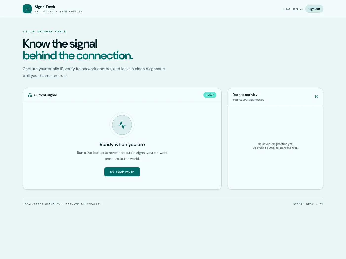 IP Insight Dashboard