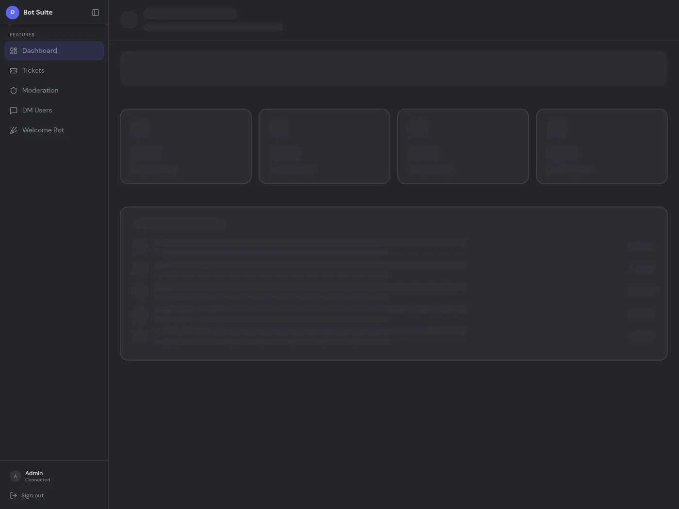 Discord Moderator Suite