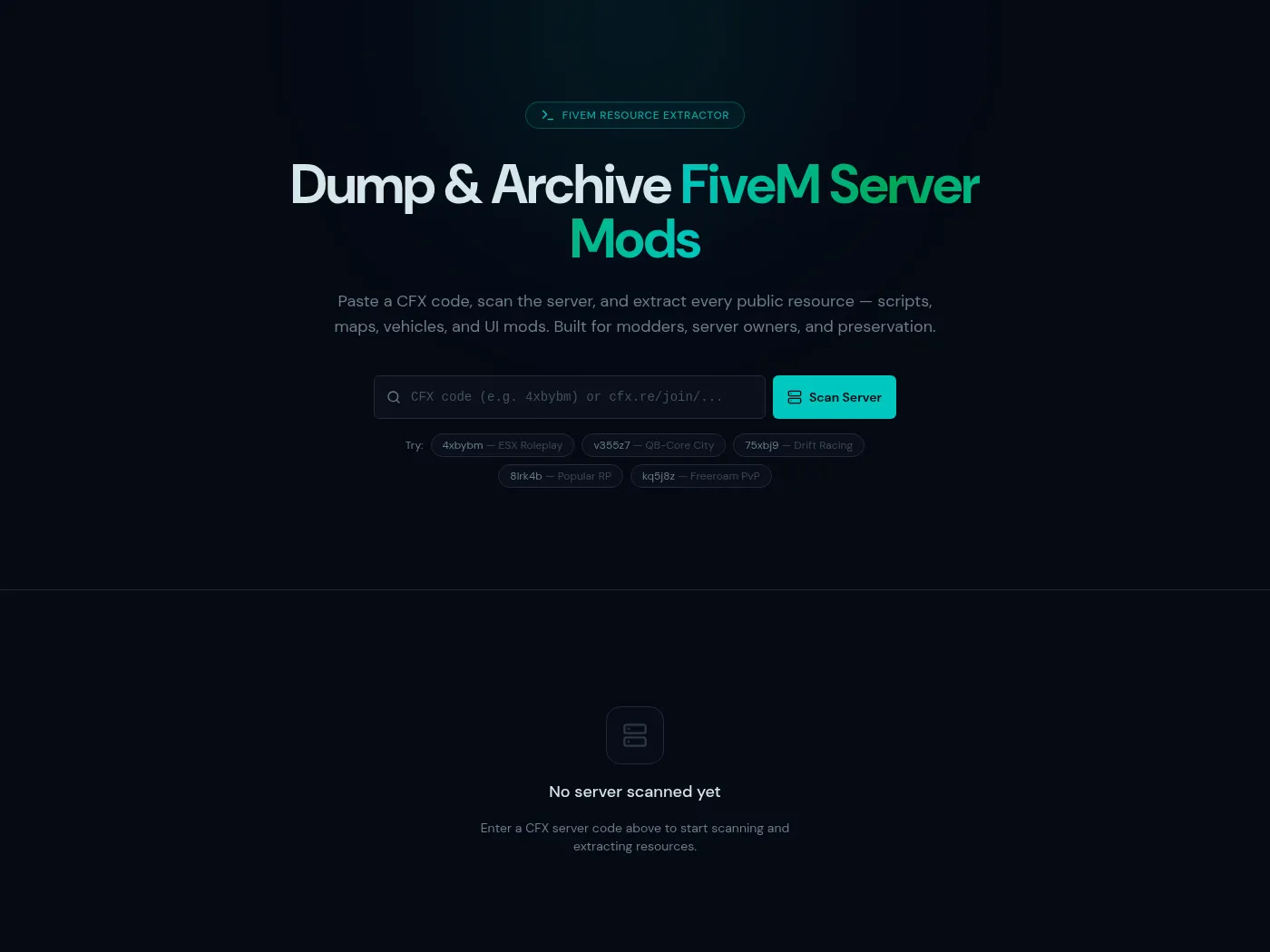 FiveM Resource Extractor