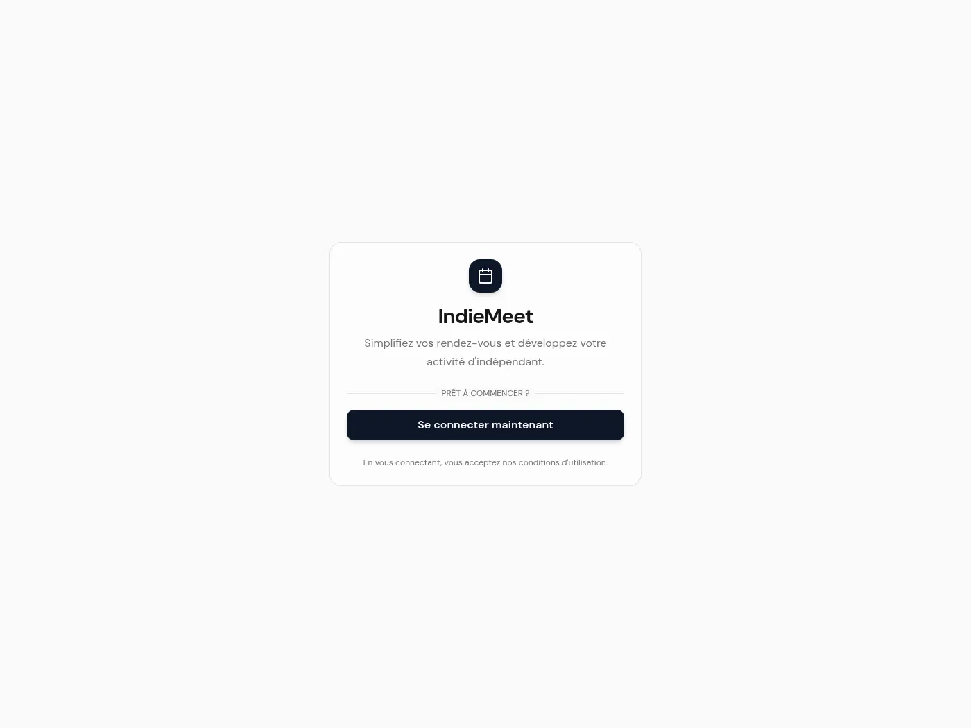 IndieMeet Scheduler