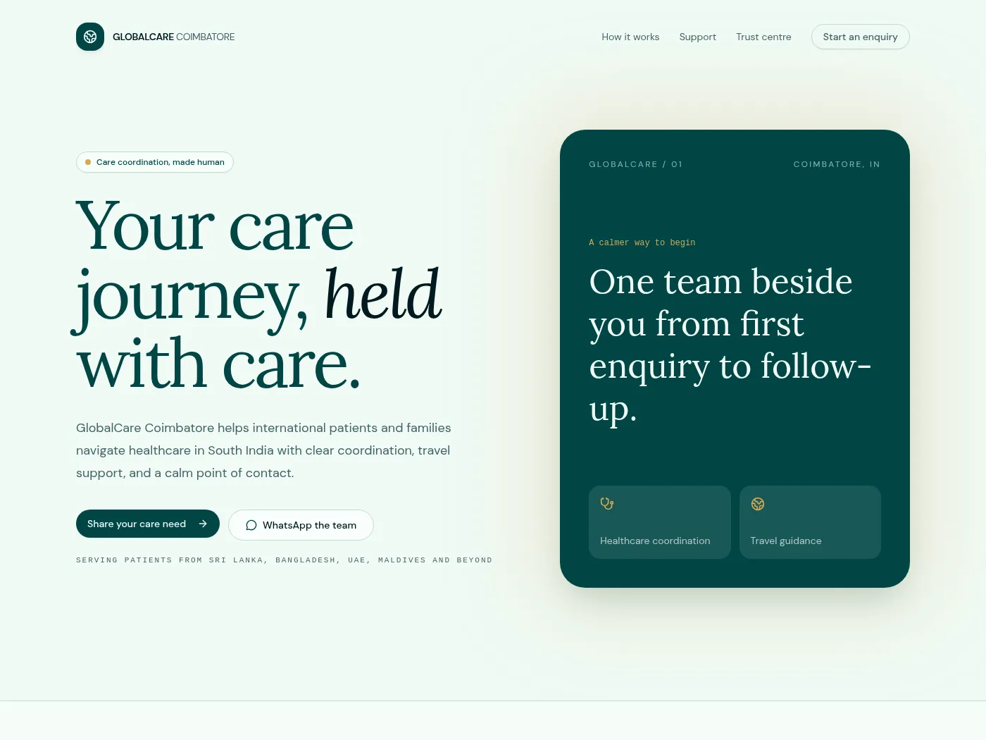 GlobalCare Medical Platform