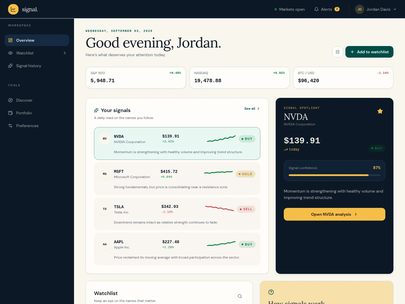Smart Investing Assistant