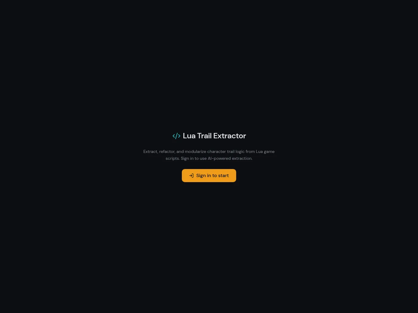 Universal Lua Trail Extractor