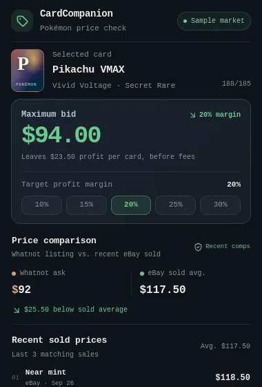 PokéCard Price Pro