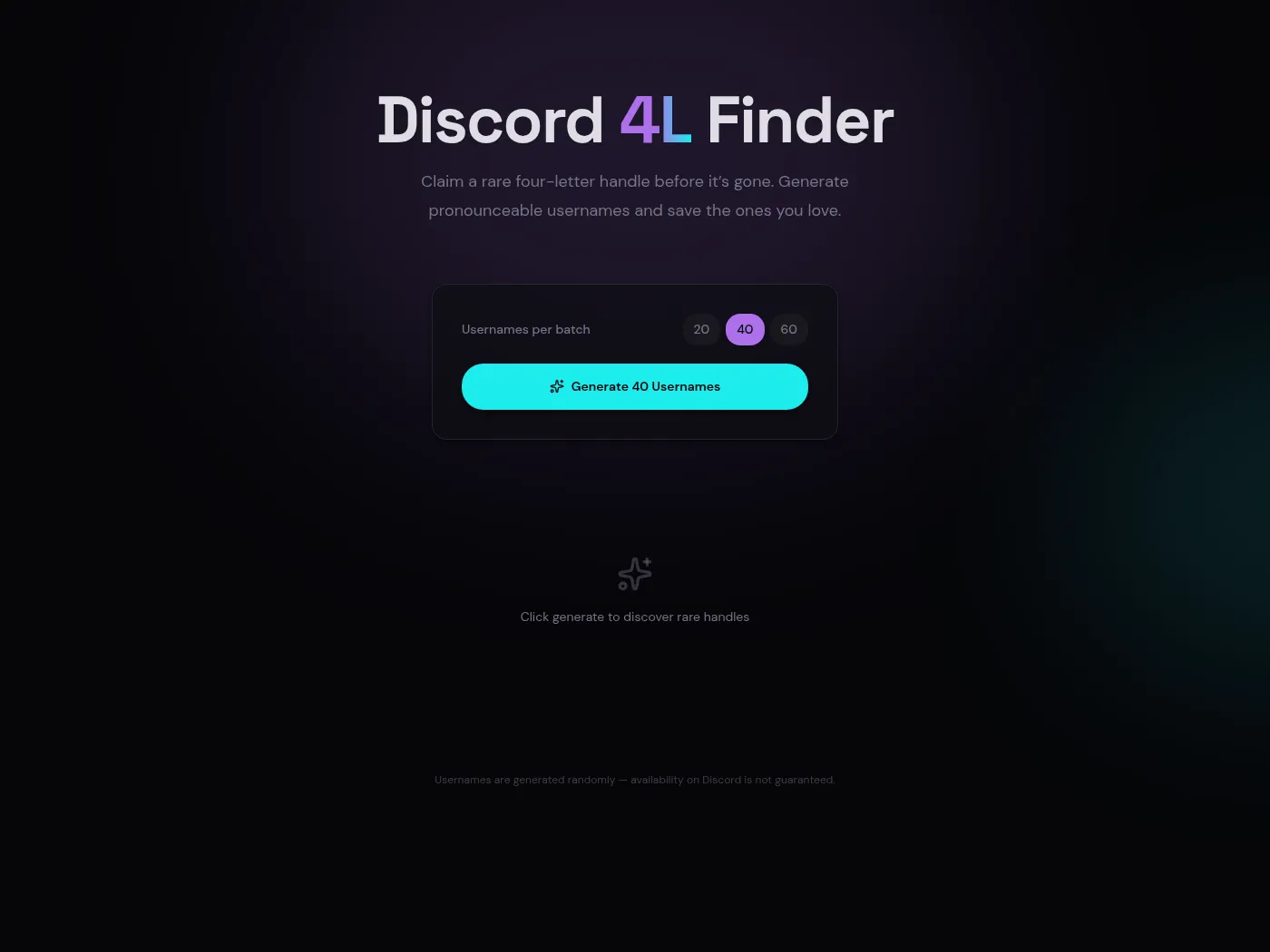 Discord 4L Finder