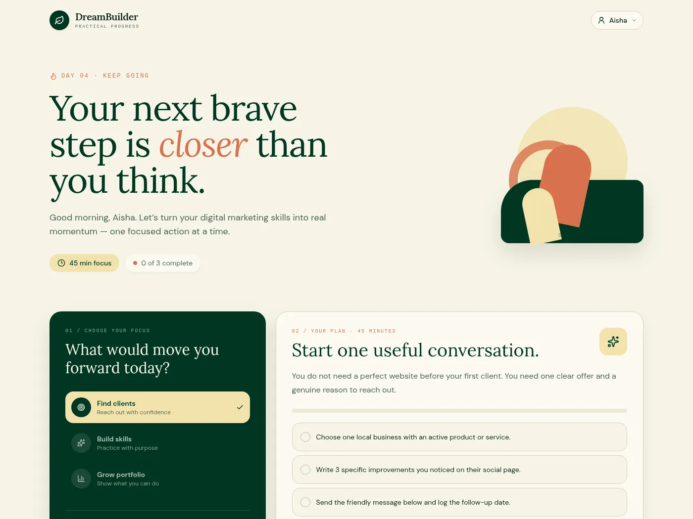 DreamBuilder Mentor App