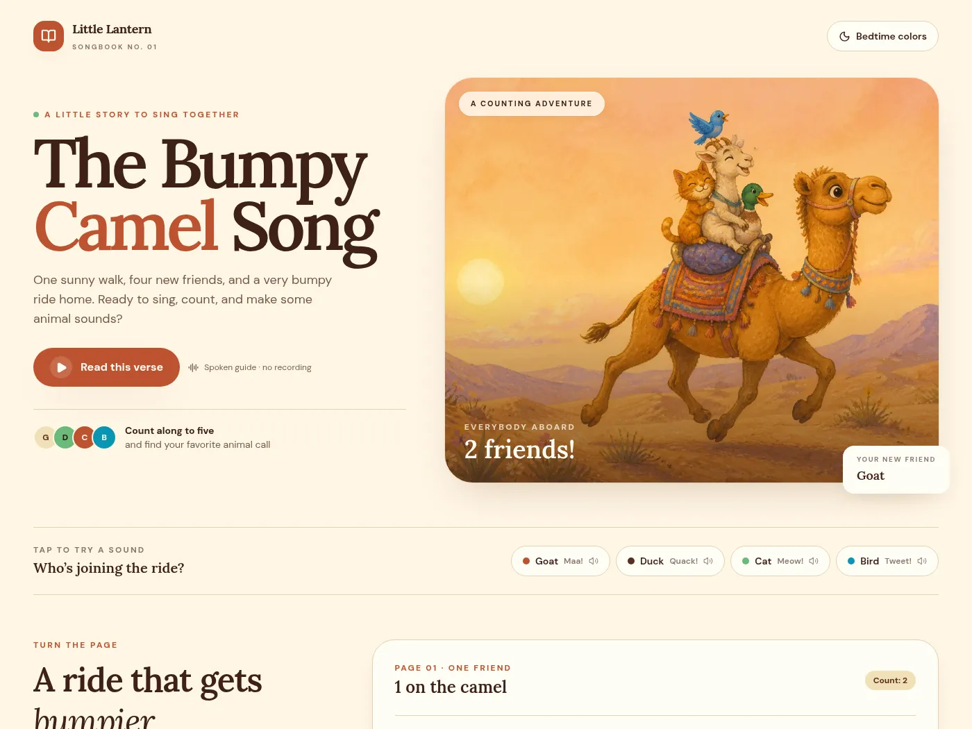 Bumpy Camel Songbook